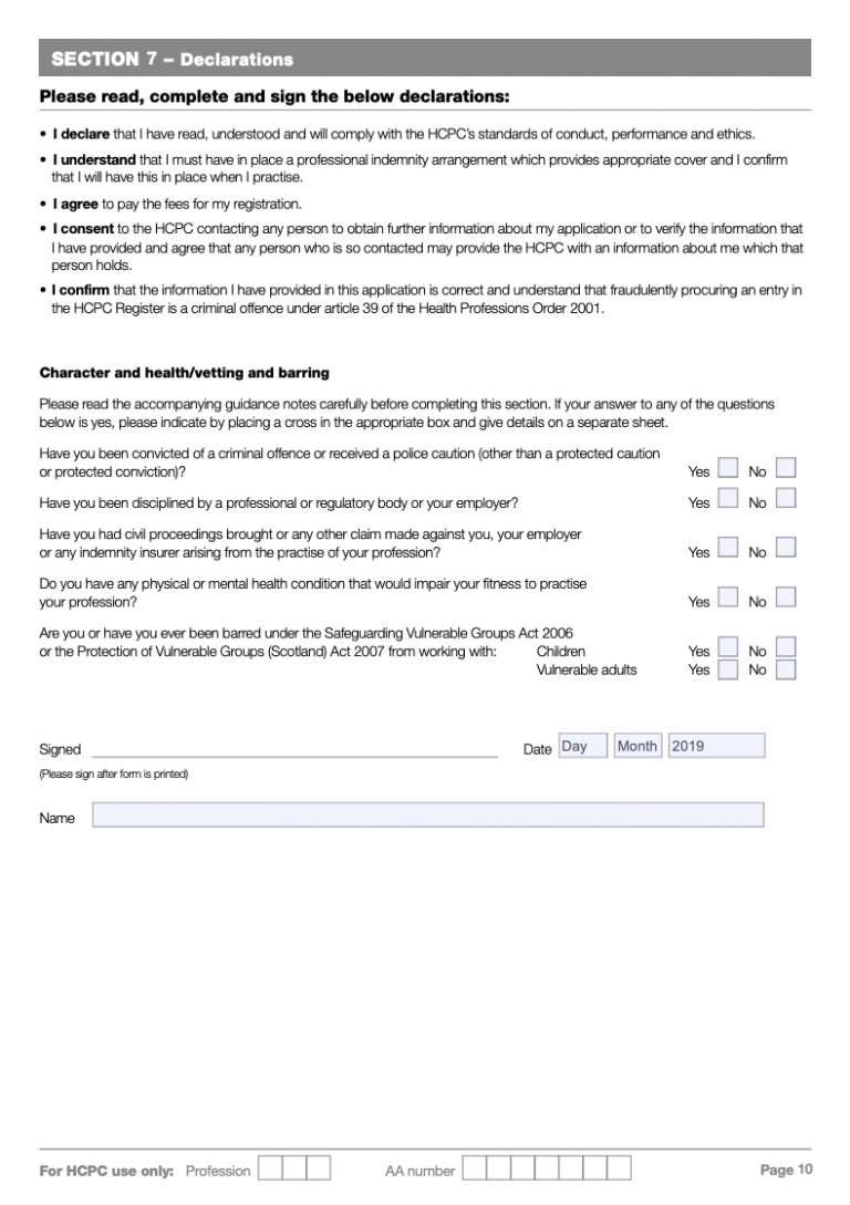 Completing Your HCPC Application Form FLiP Completing Your HCPC Application Form FLiP