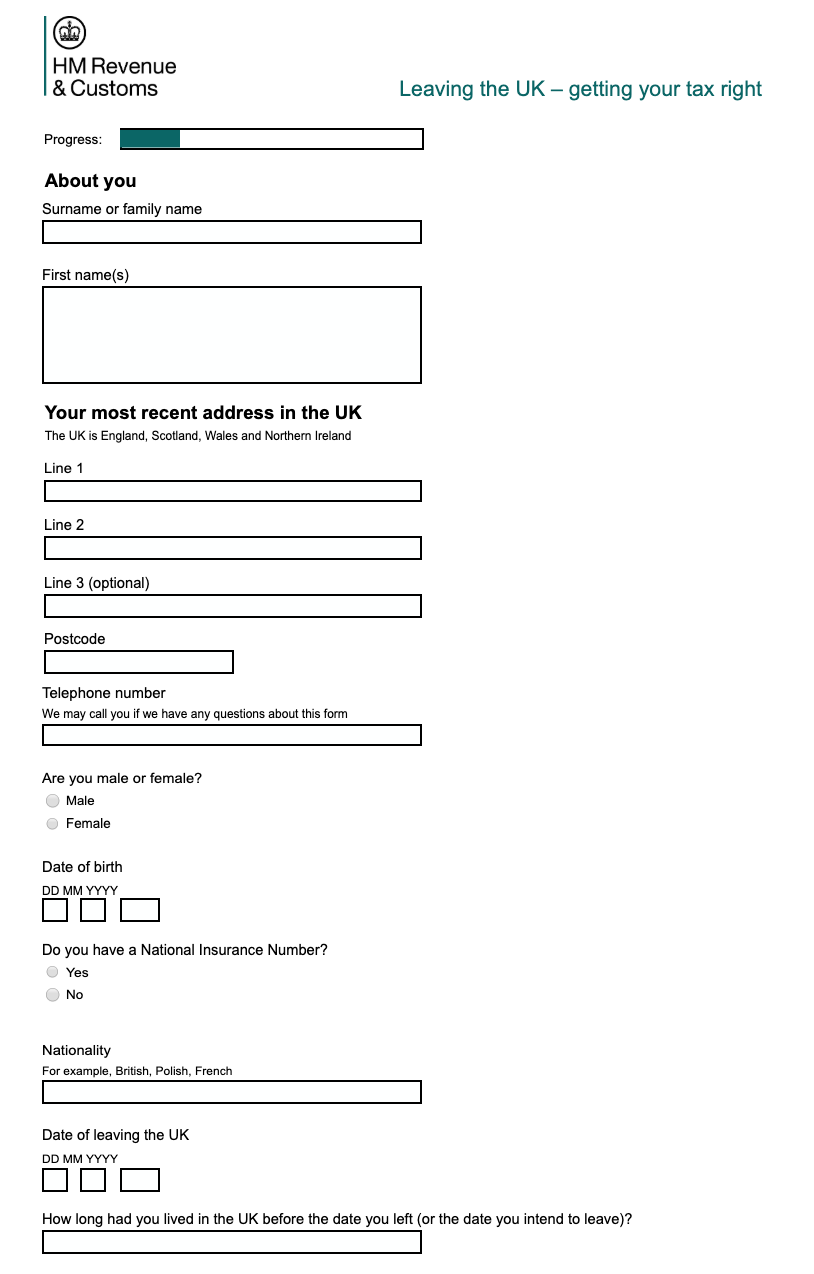 How to fill out your P85 tax form – FLiP