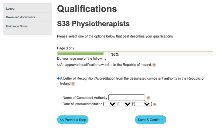 Registration with CORU – FLiP