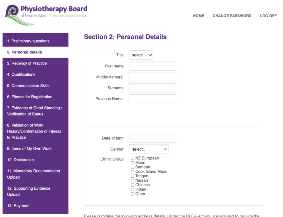 Completing your Physiotherapy Board of New Zealand Overseas ...